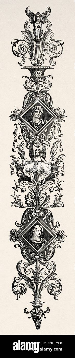 Manuscript border hi-res stock photography and images - Alamy