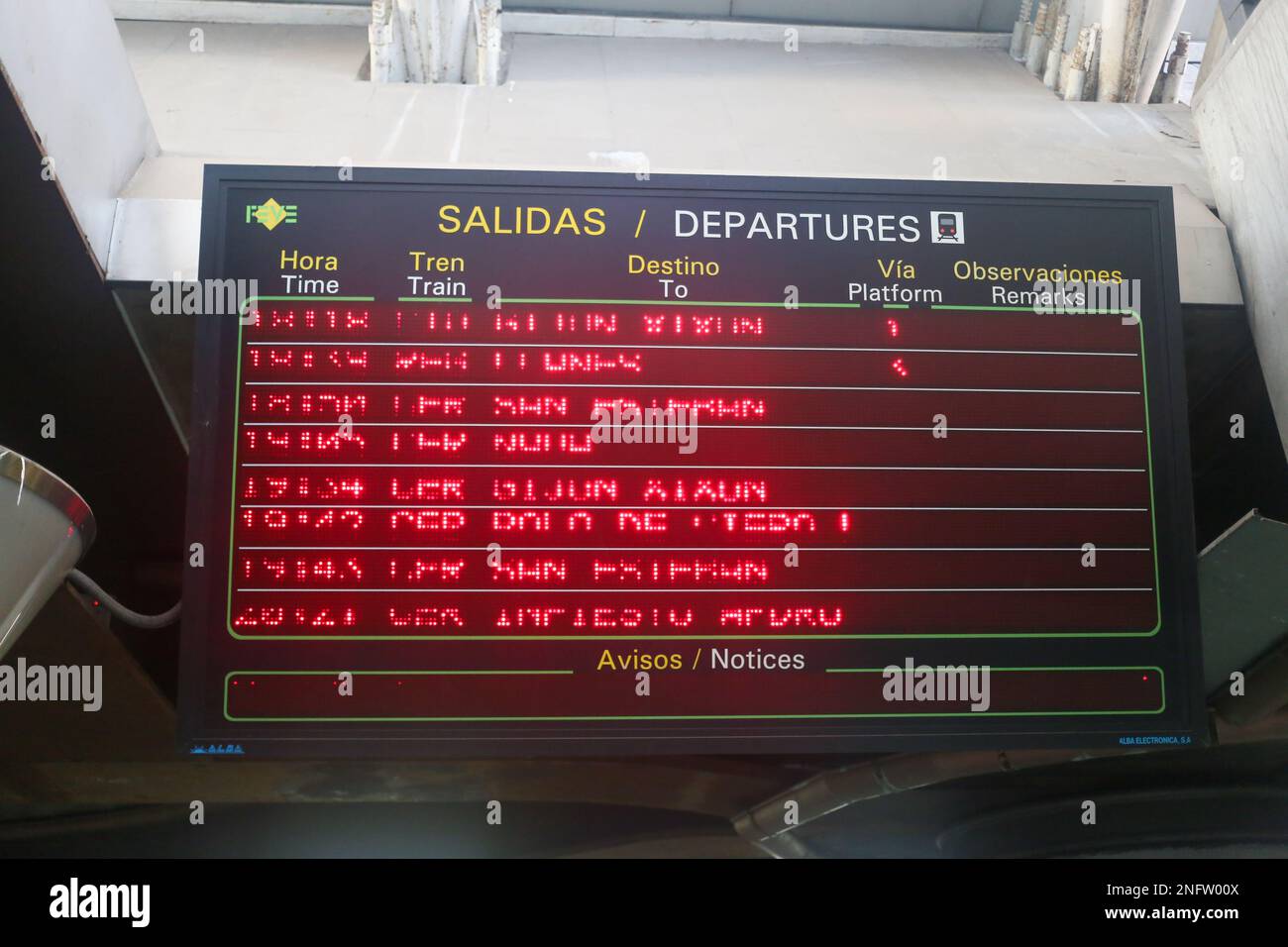 Renfe feve hi-res stock photography and images - Alamy