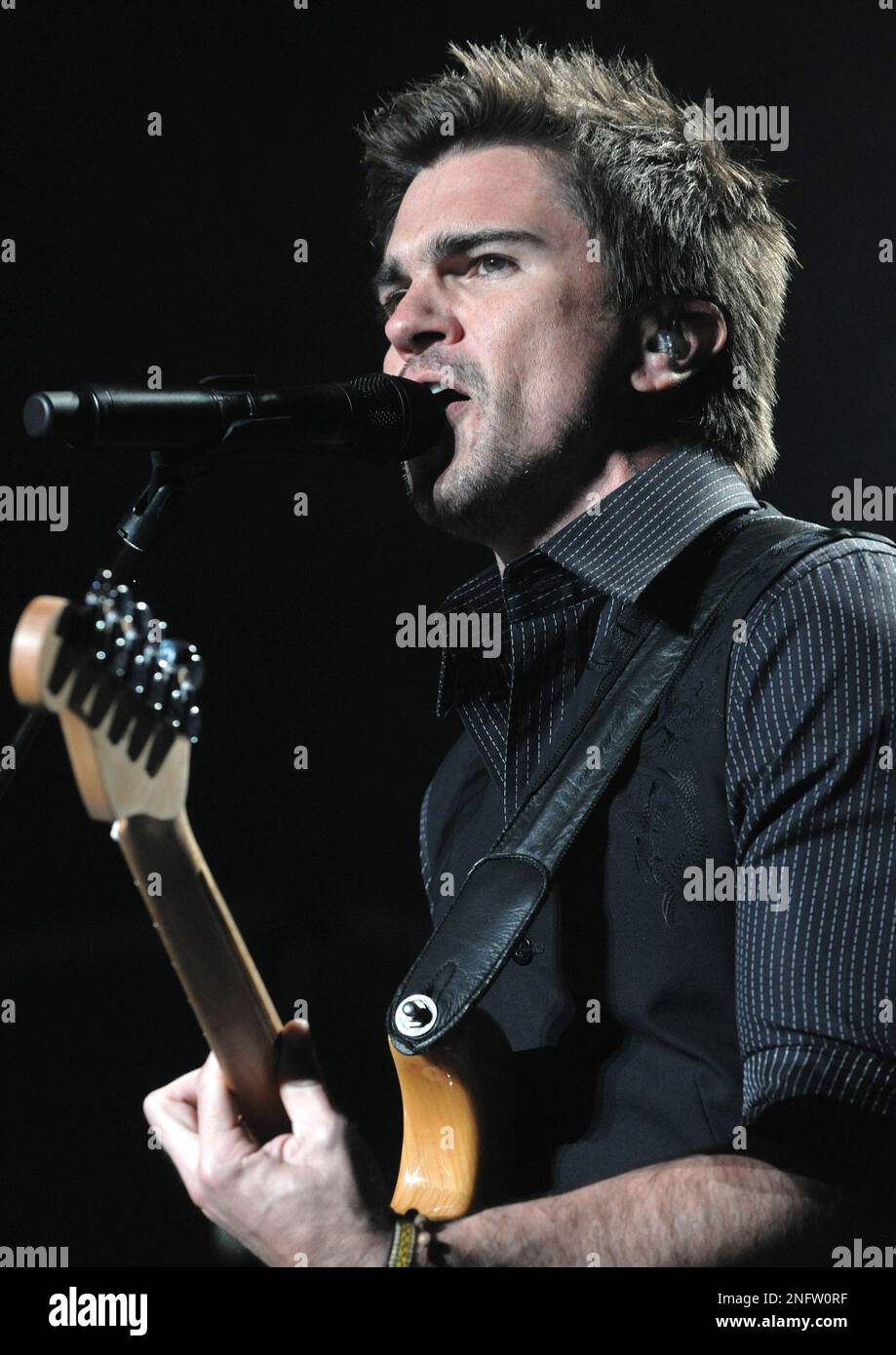 Columbian Singer Juanes performs at Madison Square Garden to kick off ...