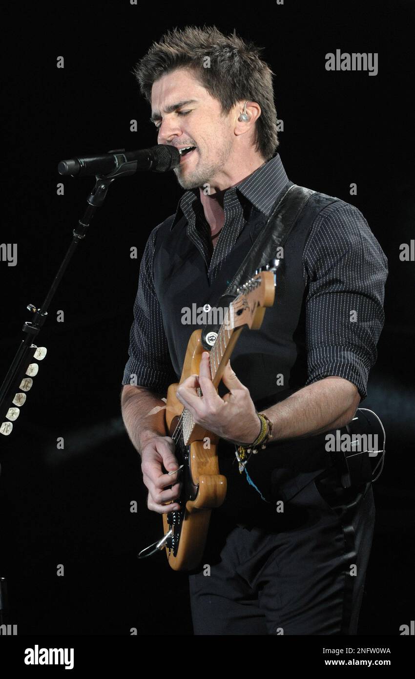 Columbian Singer Juanes performs at Madison Square Garden to kick off ...
