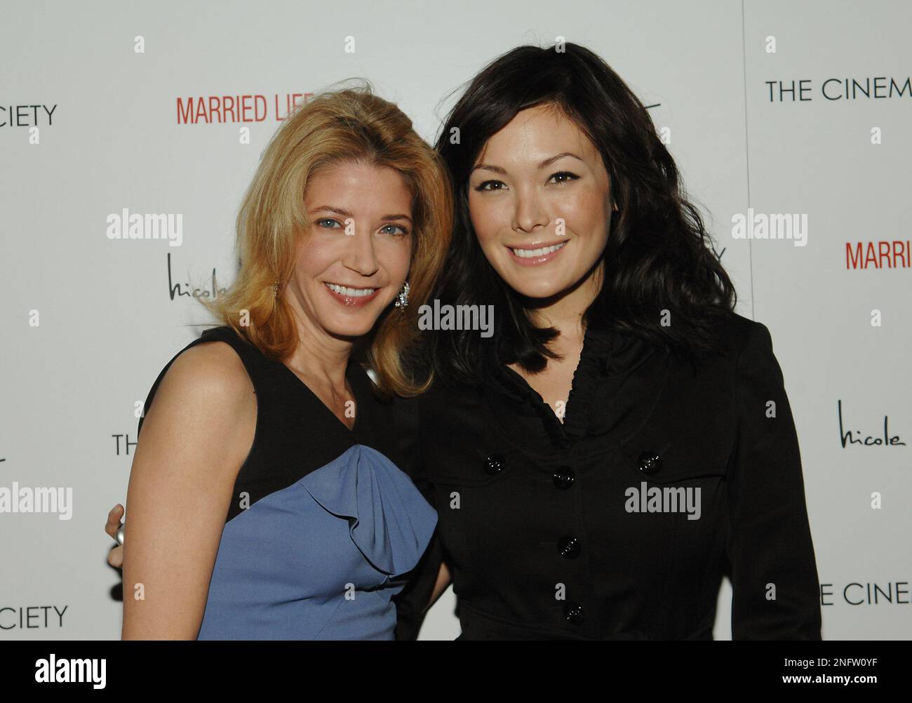 Author Candace Bushnell, left, and actress Lindsay Price attend a ...