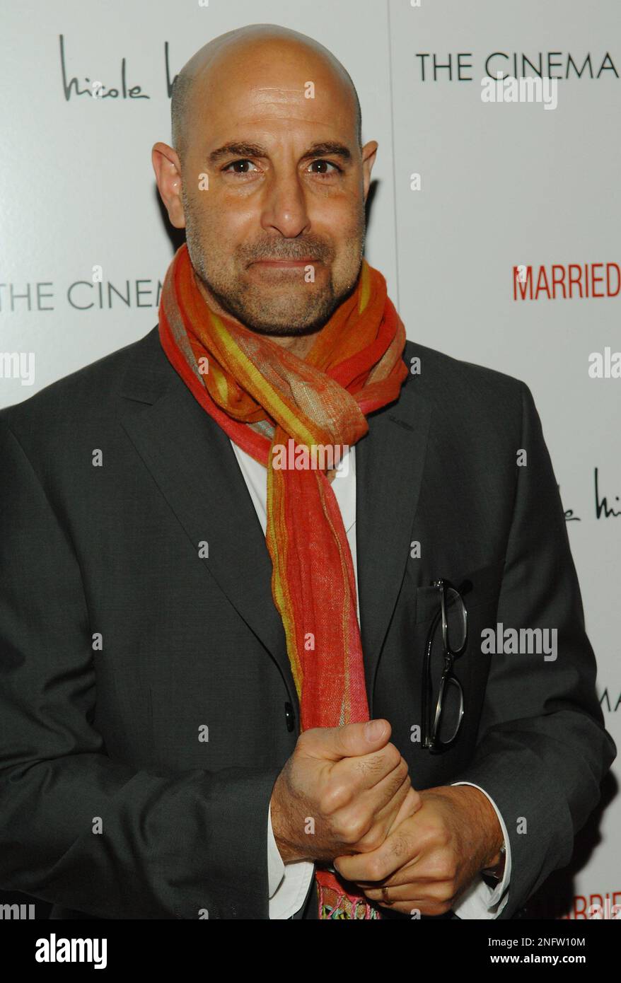 Actor Stanley Tucci attends a Cinema Society screening of "Married Life ...
