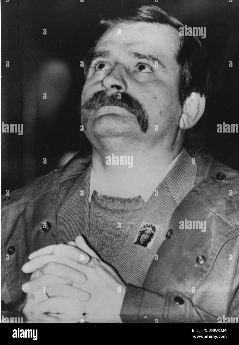 Lech Walesa, former head of the striking workers delegation and former ...