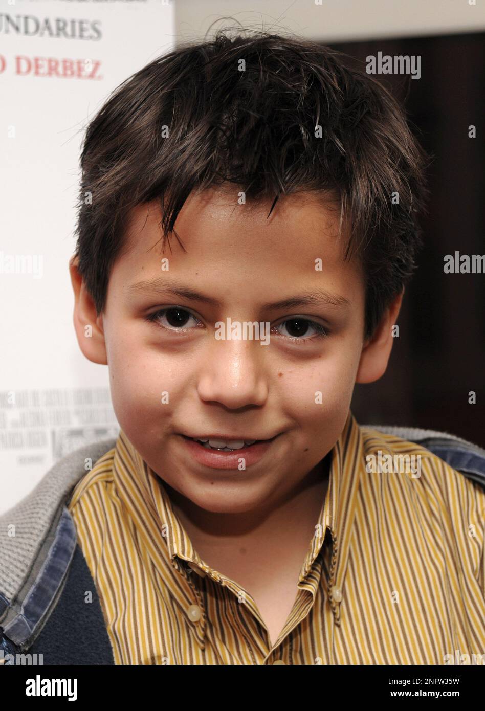 Actor Adrian Alonso poses for pictures at a press conference to promote ...