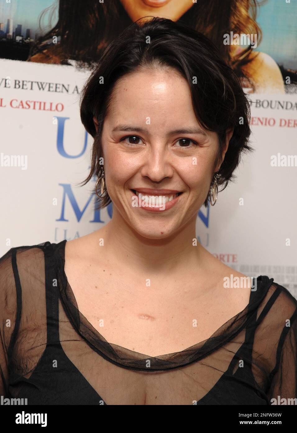 Director Patricia Riggen poses for pictures at a press conference to ...