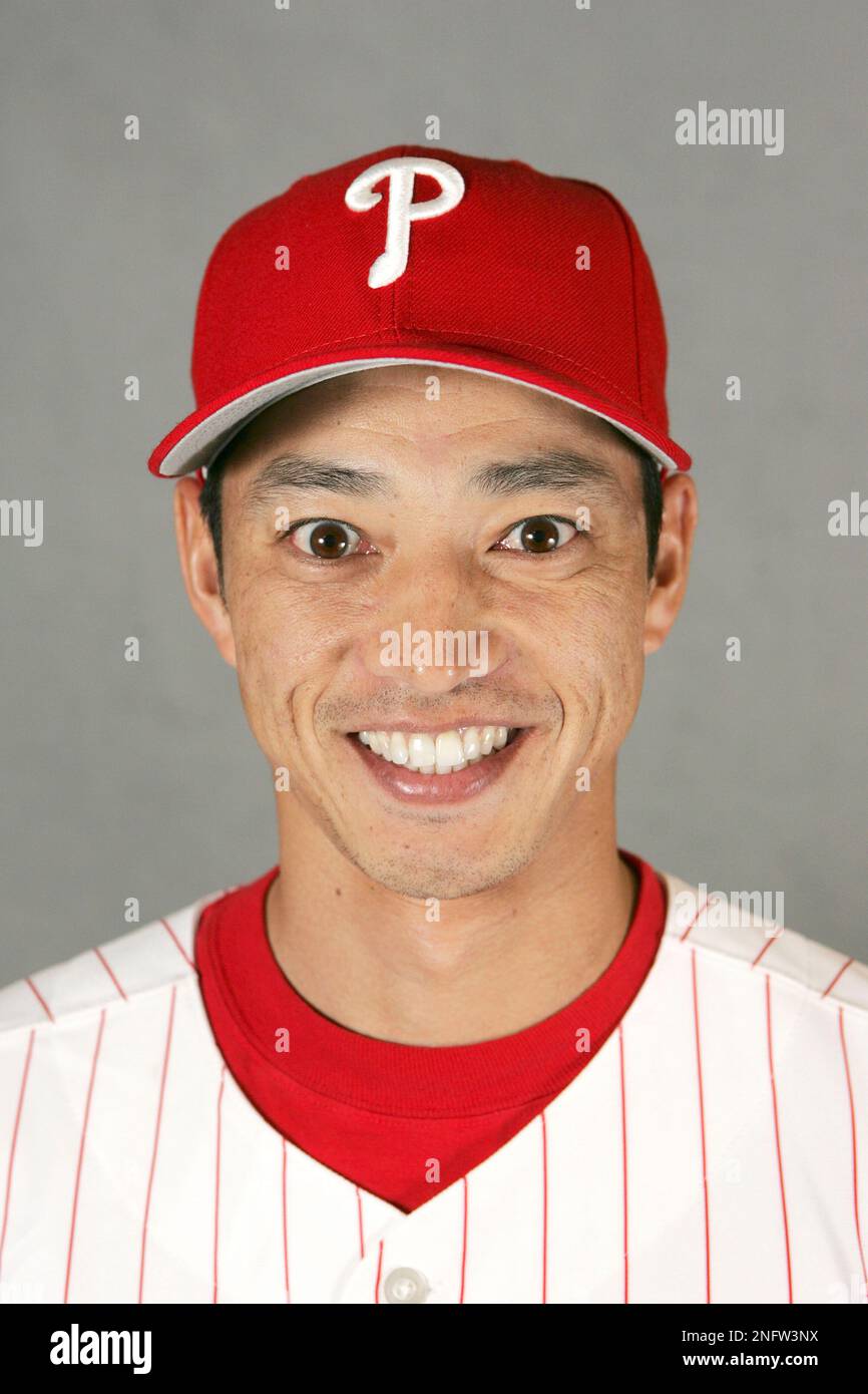 This is a 2008 file photo of So Taguchi of the Philadelphia Phillies ...
