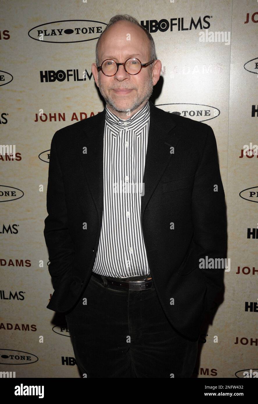 Actor Bob Balaban arrives at the HBO premiere of "John Adams" at the ...
