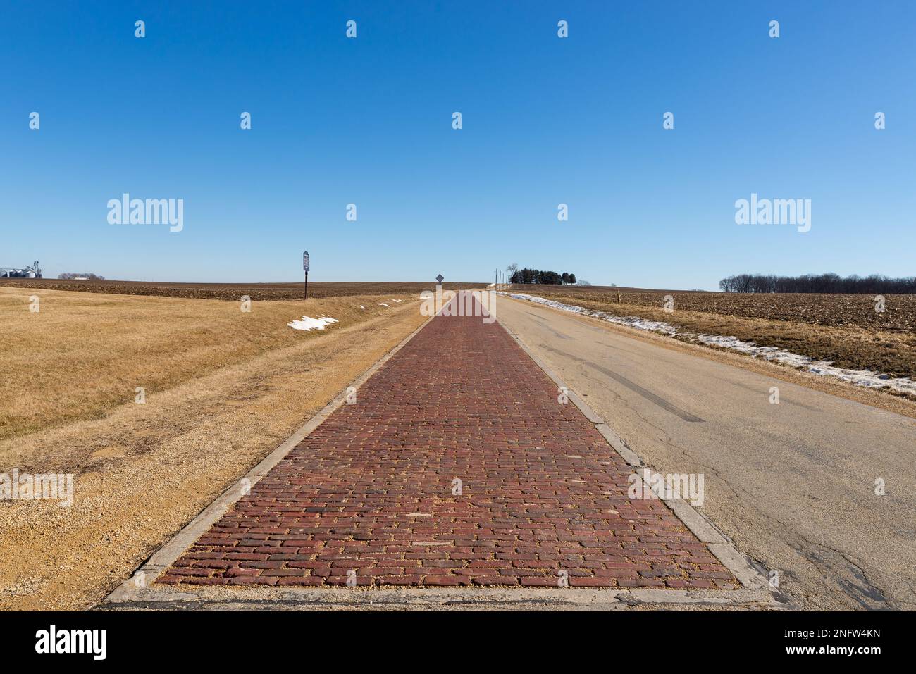 The first state aid paved rural road in northern Illinois. Oregon ...