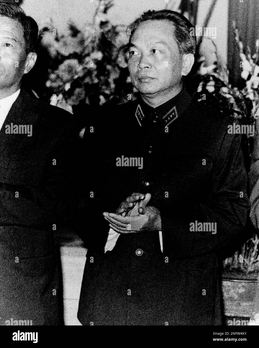 Vietnamese Deputy Premier and defense Minister Vo Nguyen Giap shown at ...