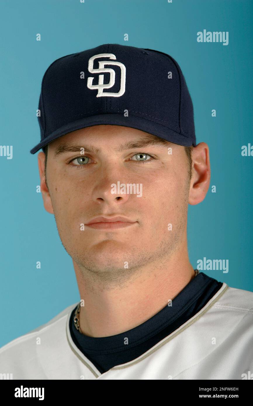 This is a 2008 file photo of Michael Megrew of the San Diego Padres ...