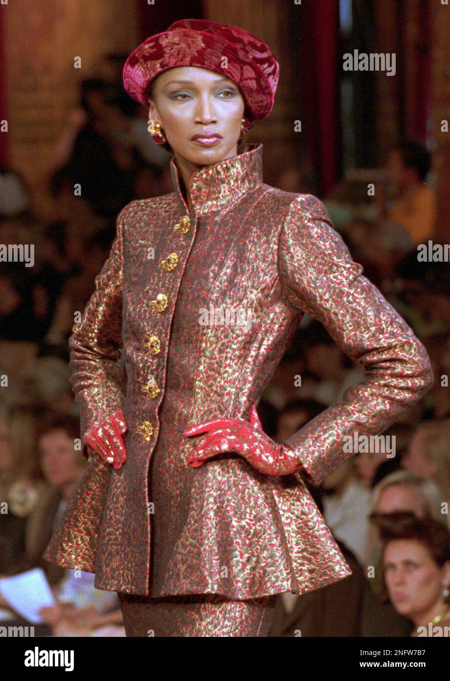 ** FILE ** In this July 9, 1997 file photo model Katoucha Niane, from ...