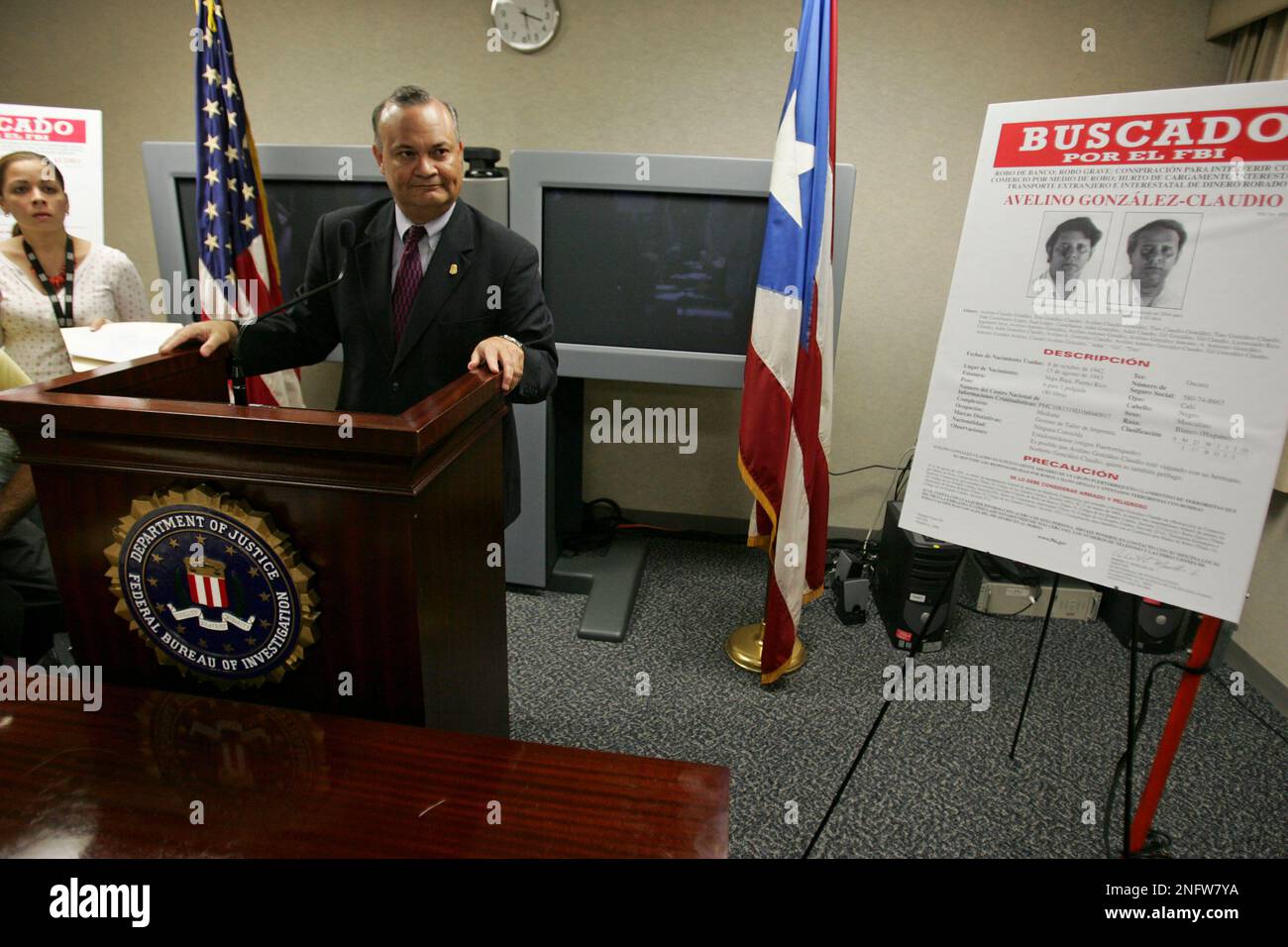 ** FILE **Luis Fraticelli, Puerto Rico's top FBI official, stands next ...
