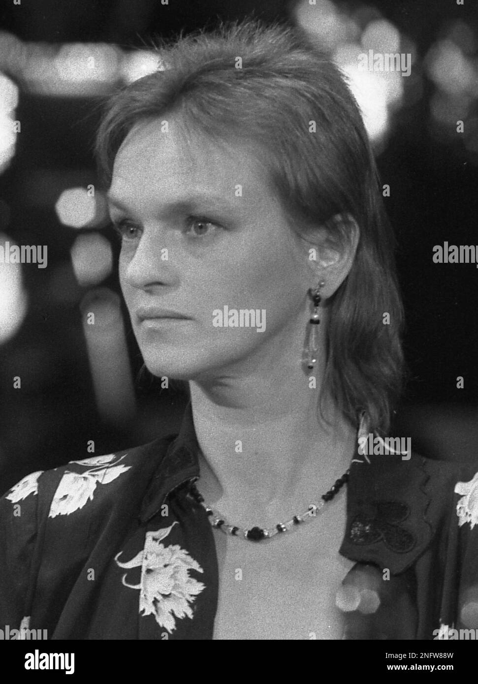 Portrait of West German TV presenters Elke Heidenreich pictured during ...