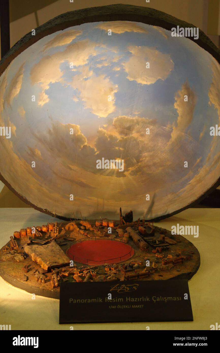 Istanbul, Turkey. 07 April 2015: Fall of Constantinople Captured by ...