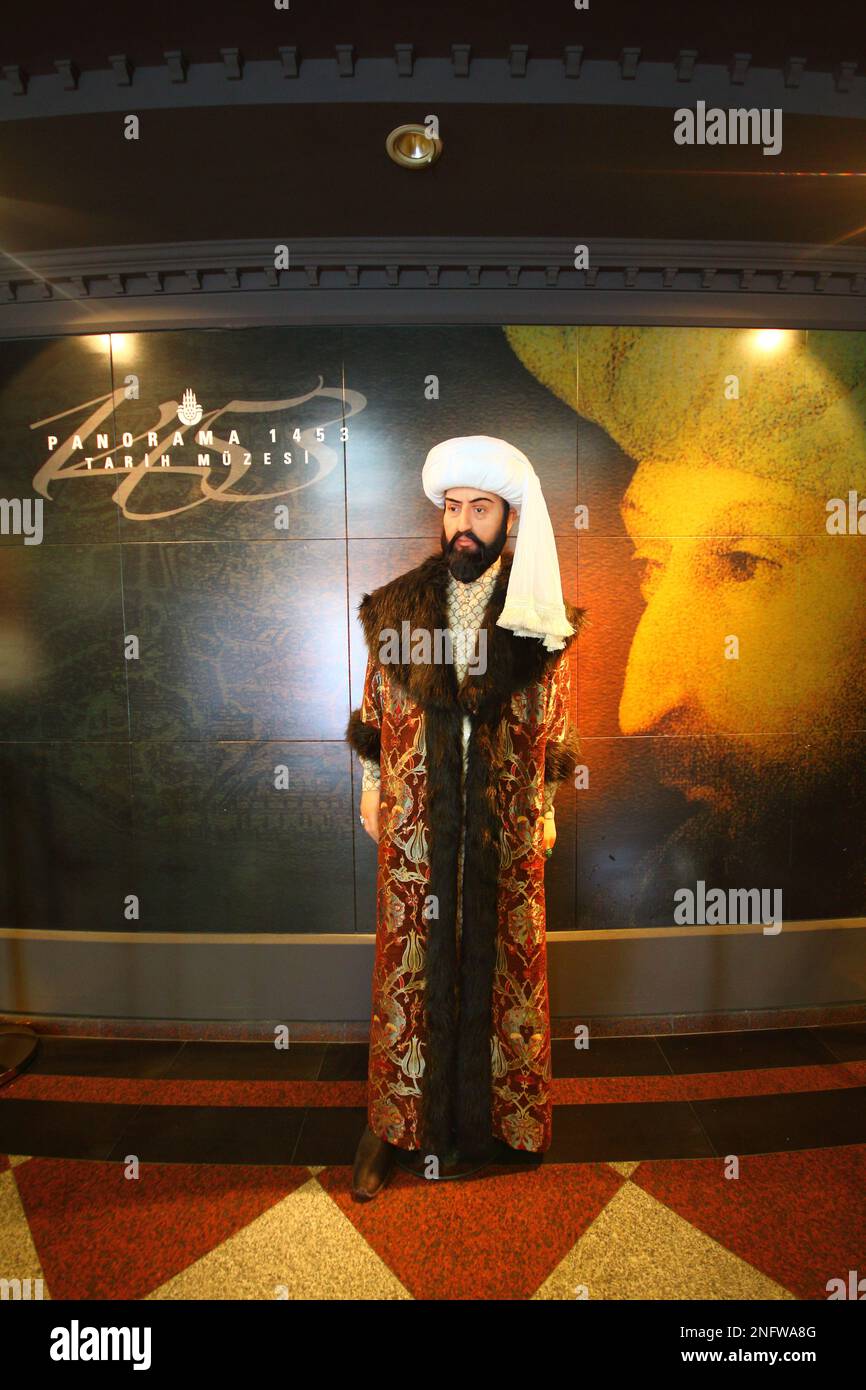 Istanbul, Turkey. 07 April 2015: Fall of Constantinople Captured by ...