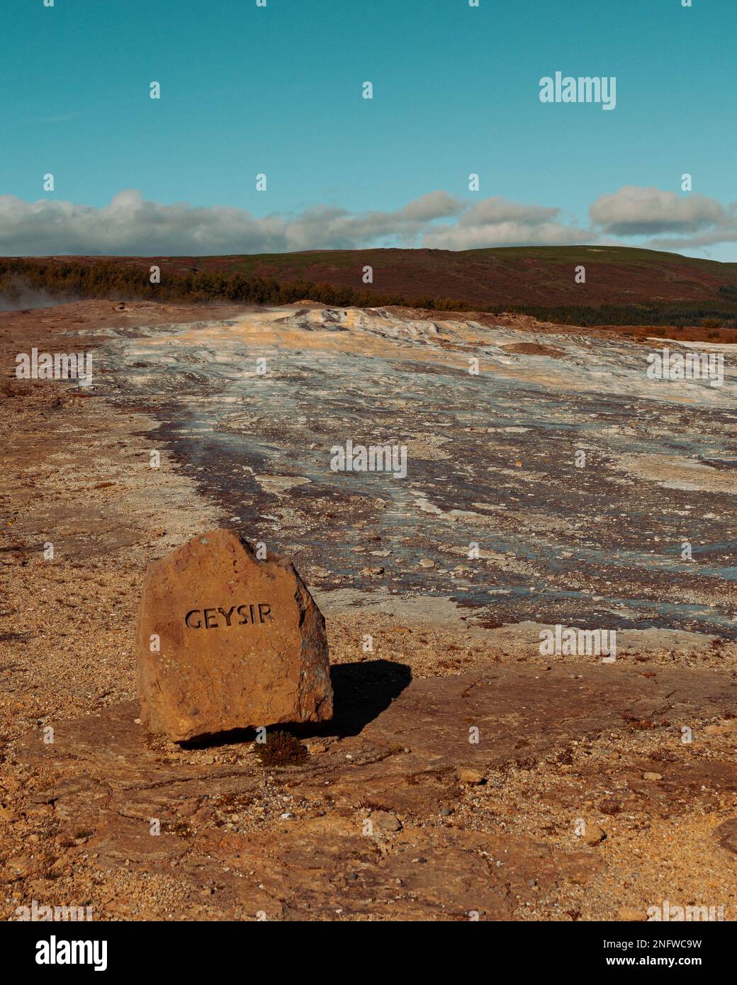 High angle view of geyser hi-res stock photography and images - Alamy