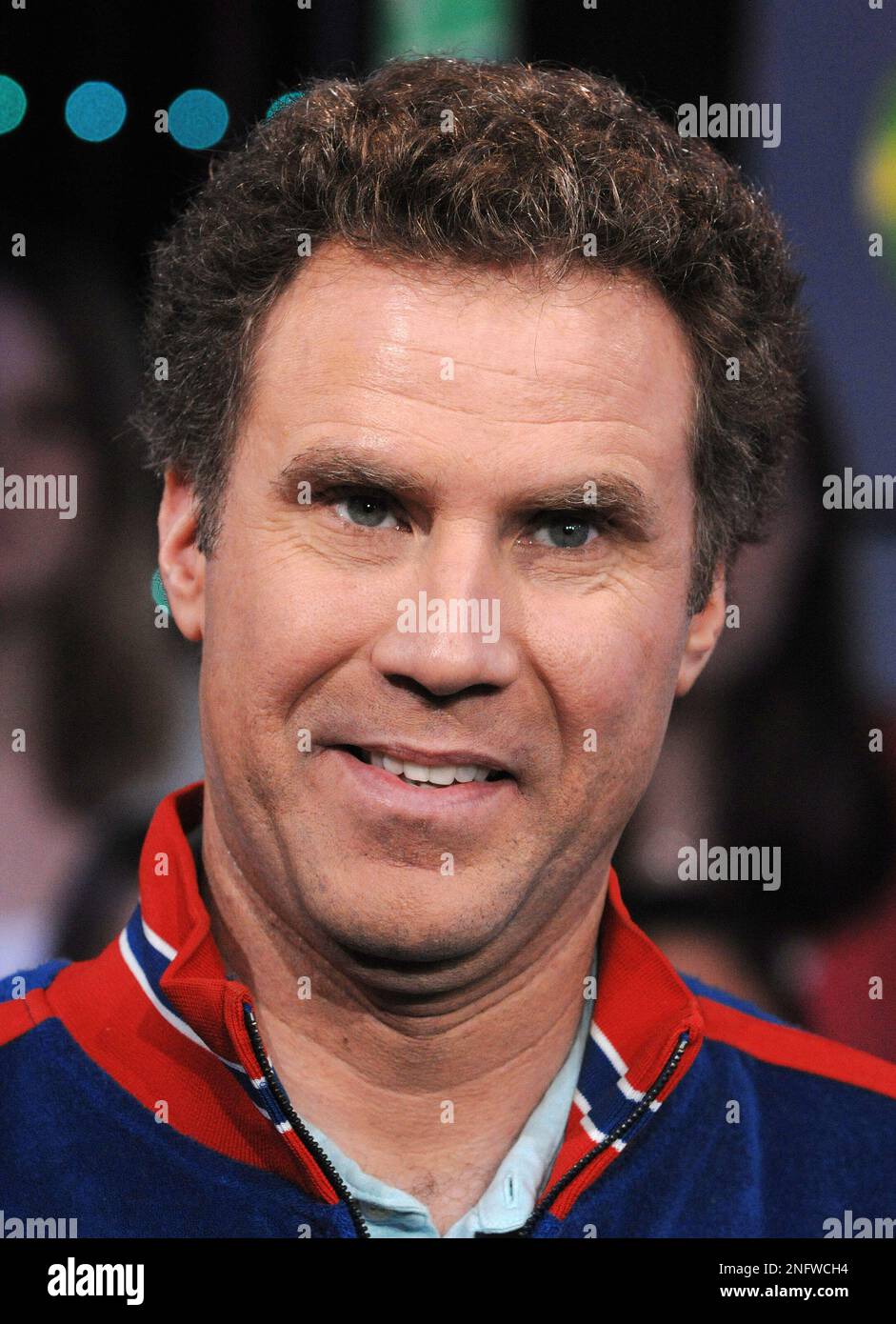Actor Will Ferrell makes an appearance at MTV Studio's in Times Square ...