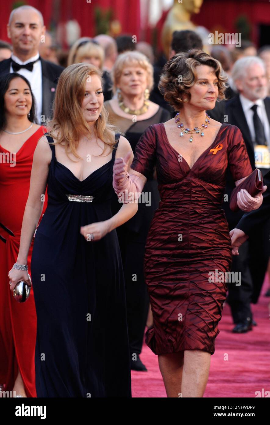 Julie Christie, right, and Sarah Polley arrive at the 80th Academy ...