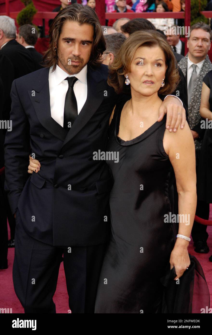 Colin Farrell and his mother Rita Farrell arrive at the 80th Academy ...