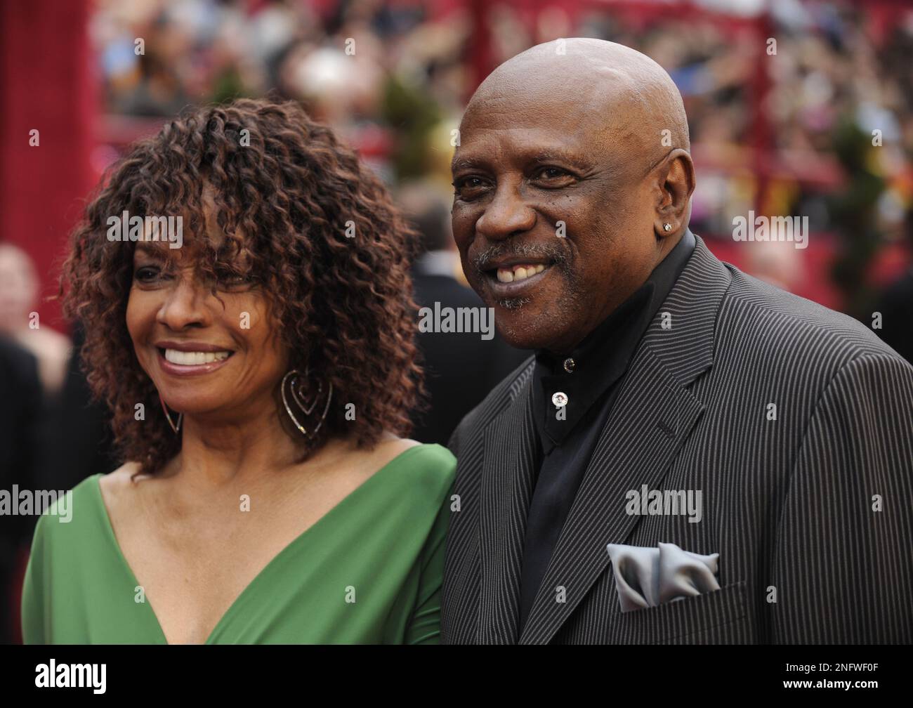 Lou Gossett Jr. and Beverly Todd arrive at the 80th Academy Awards at ...