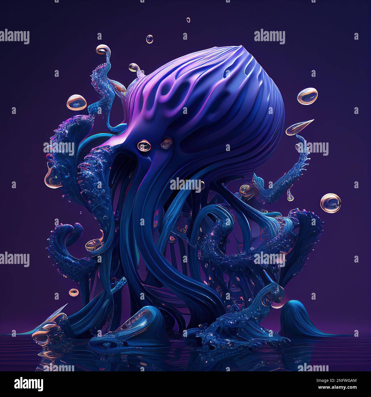 Octopus abstract hi-res stock photography and images - Alamy