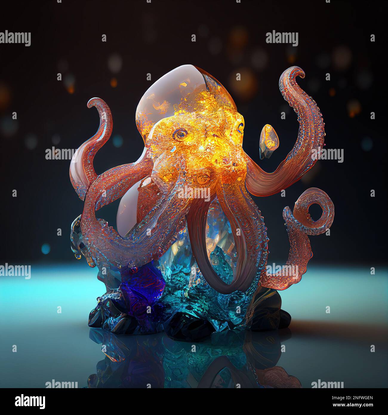 Octopus abstract hi-res stock photography and images - Alamy