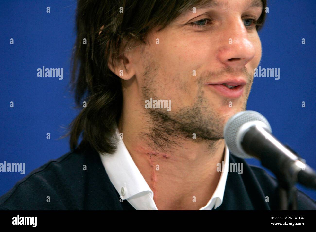 Richard Zednik Injury