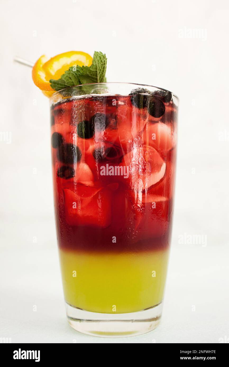 healthy lifestyle fruit refreshing drink cocnept Stock Photo - Alamy