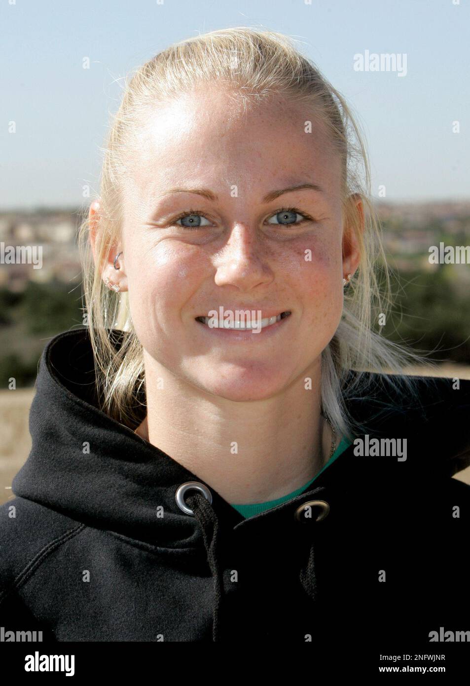 Amanda Geving at the Olympic Training Center in Chula Vista, Calif ...