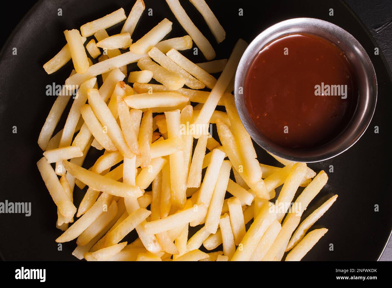 photography art french fries junk food concept Stock Photo - Alamy