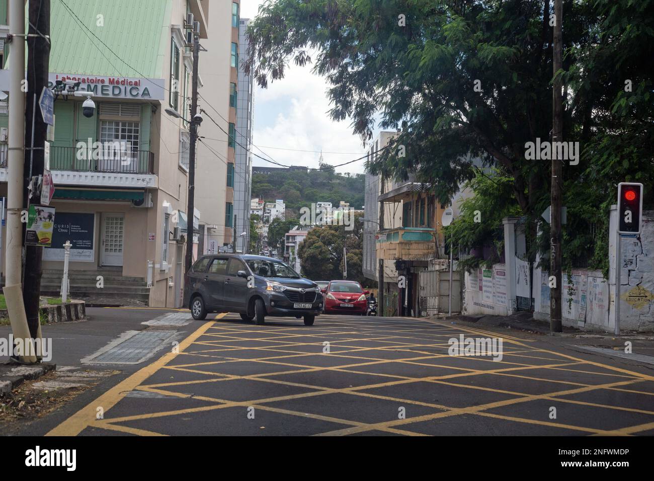 Port Louis, Mauritius, Africa, February 7th 2023, a view of the urban ...