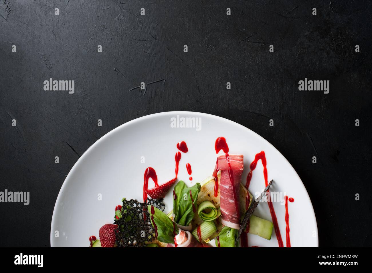 food photography creative restaurant meal concept Stock Photo - Alamy