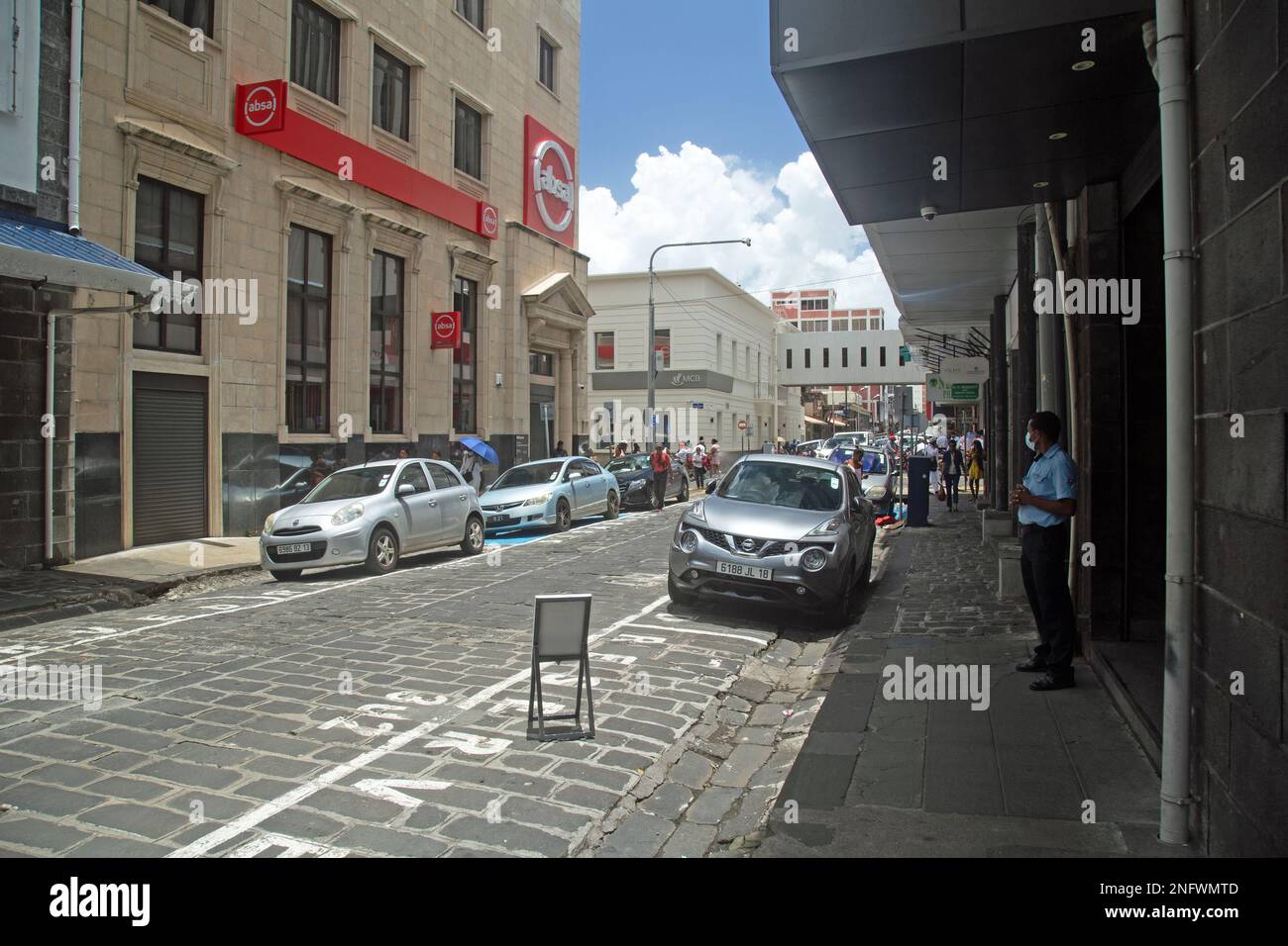 Port Louis, Mauritius, Africa, February 7th 2023, a view of the urban ...
