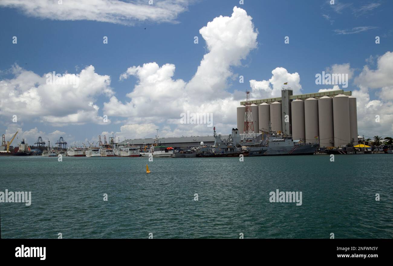 Port-Louis, Mauritius, Africa, February 7th 2023, Sights around the ...