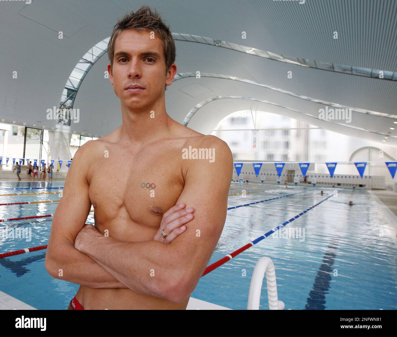 Australian swimmer and newly crowned world record holder Eamon Sullivan ...