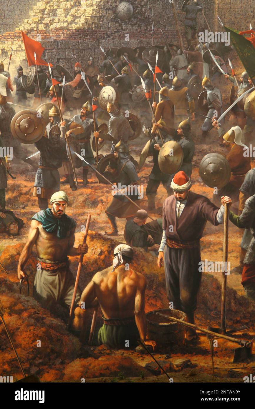 Panorama 1453 museum hi-res stock photography and images - Alamy