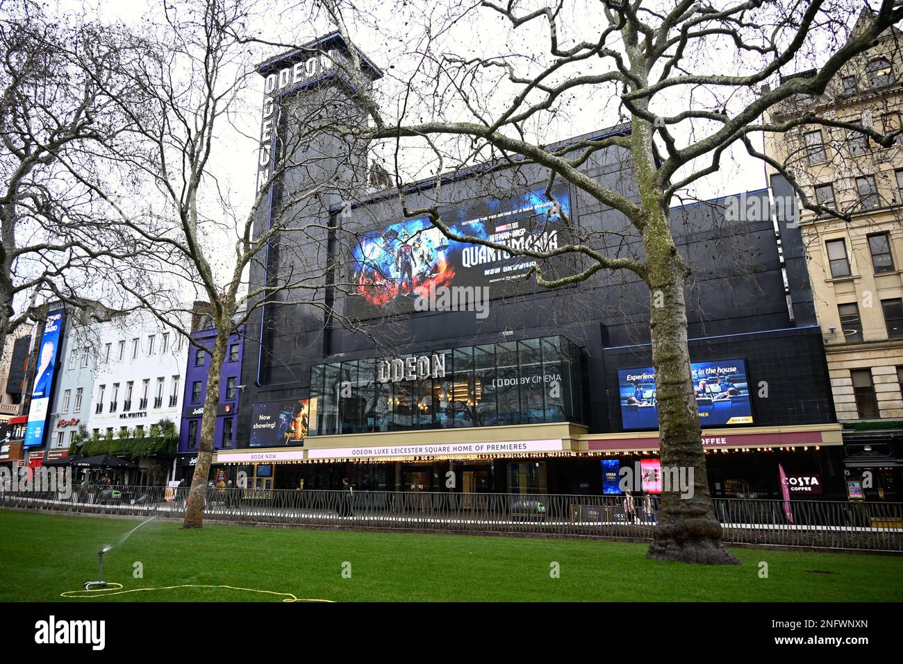 Leicester Square is a pedestrianised square in the West End of London ...