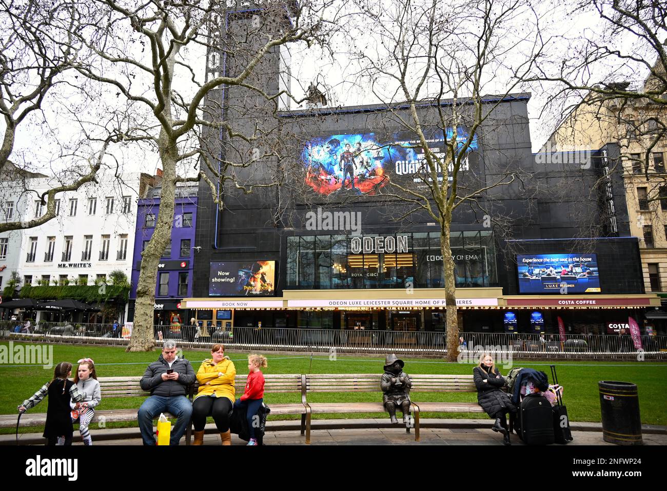 Leicester Square is a pedestrianised square in the West End of London ...
