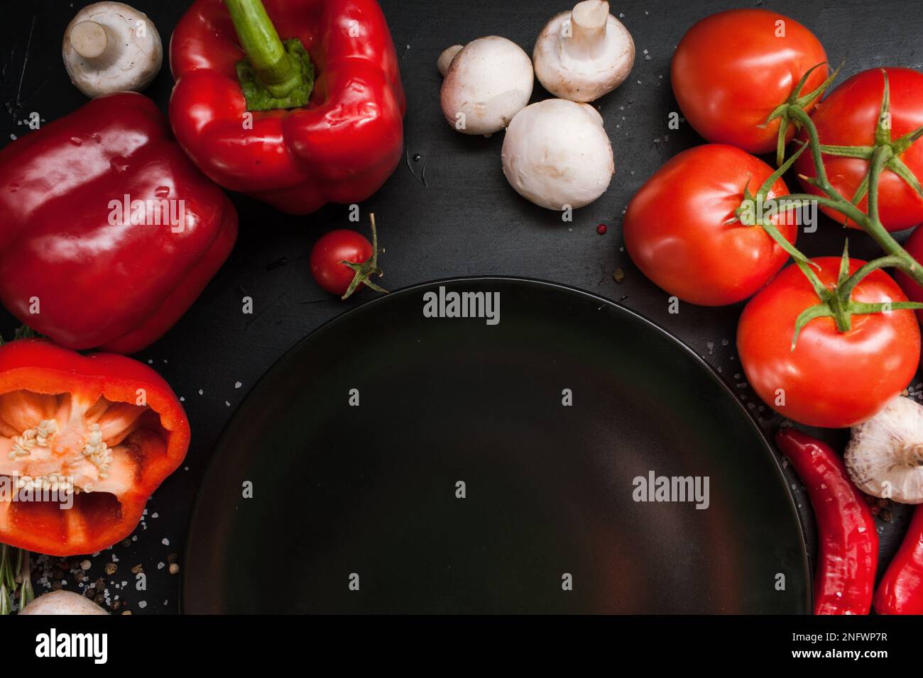 food photography organic vegetable concept Stock Photo - Alamy