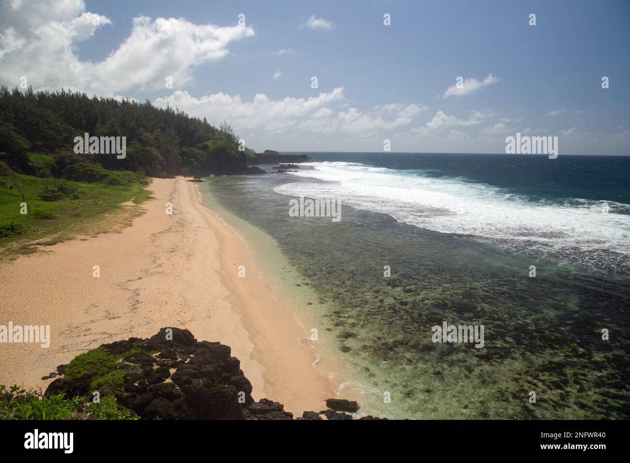 Souillac, Gris Gris beach, Bel Hombre, Mauritius, Africa, February 9th ...
