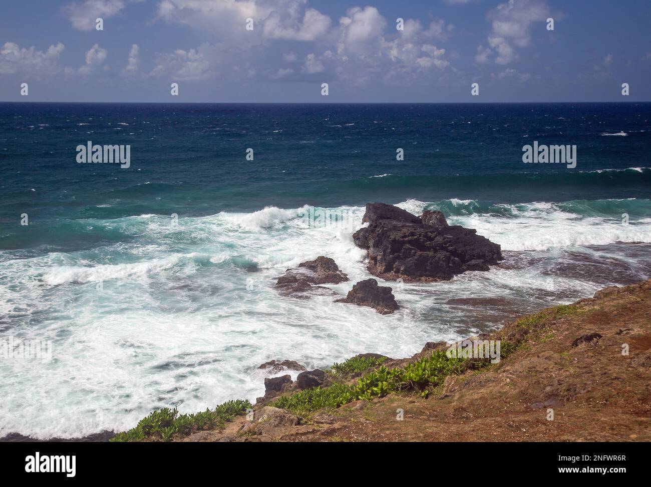 Souillac, Gris Gris beach, Bel Hombre, Mauritius, Africa, February 9th ...