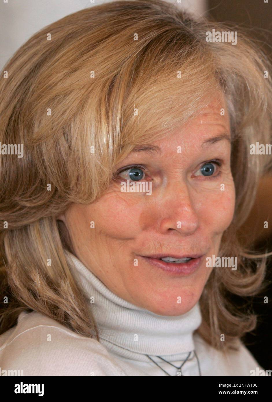 Brenda Siemer, widow of actor Roy Scheider, is interviewed in Little ...