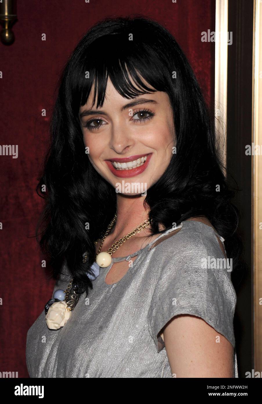 Actress Krysten Ritter arrives at The Ziegfeld Theatre for the premiere ...