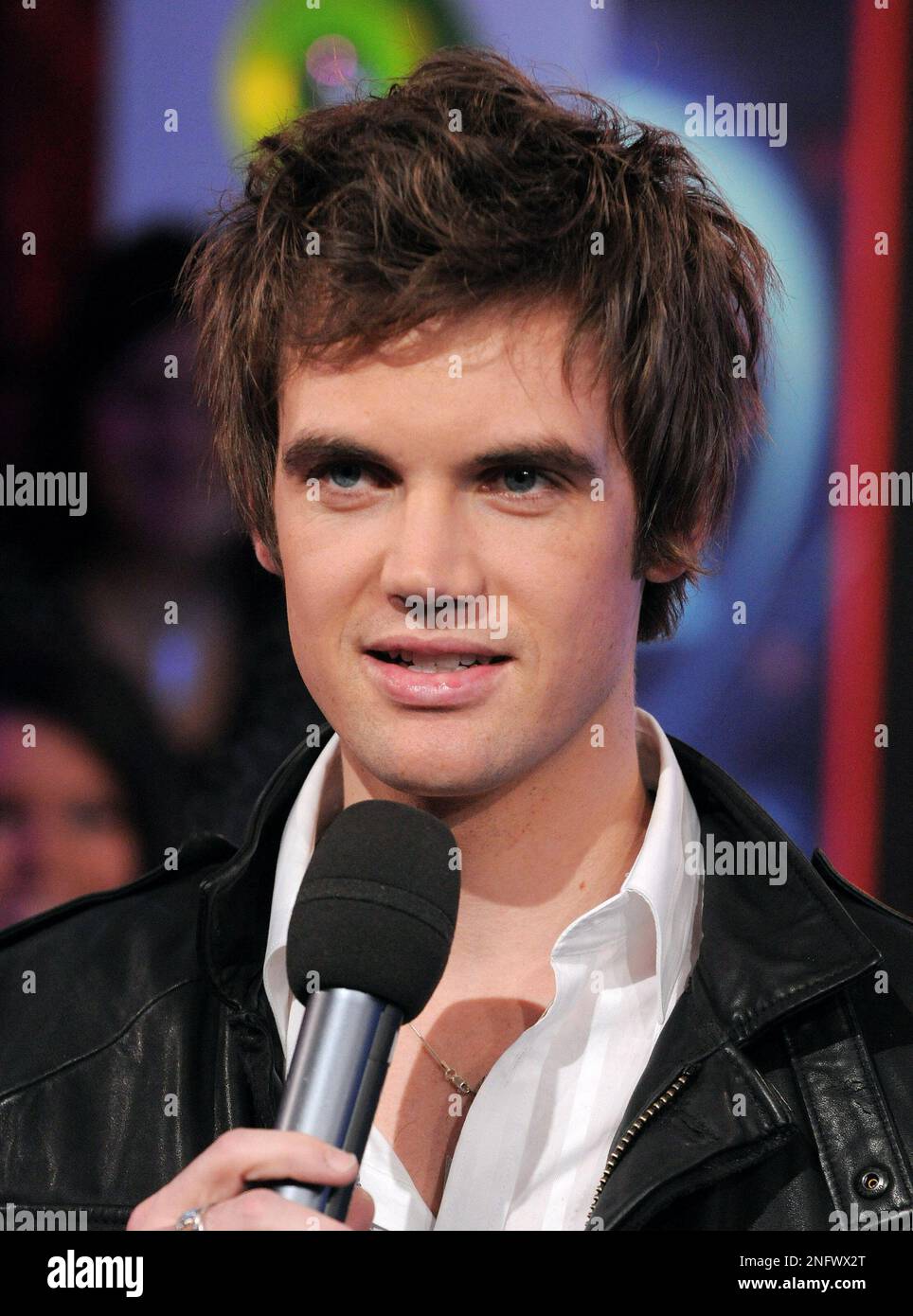 Singer Tyler Hilton makes an appearance at MTV Studios in Times Square ...