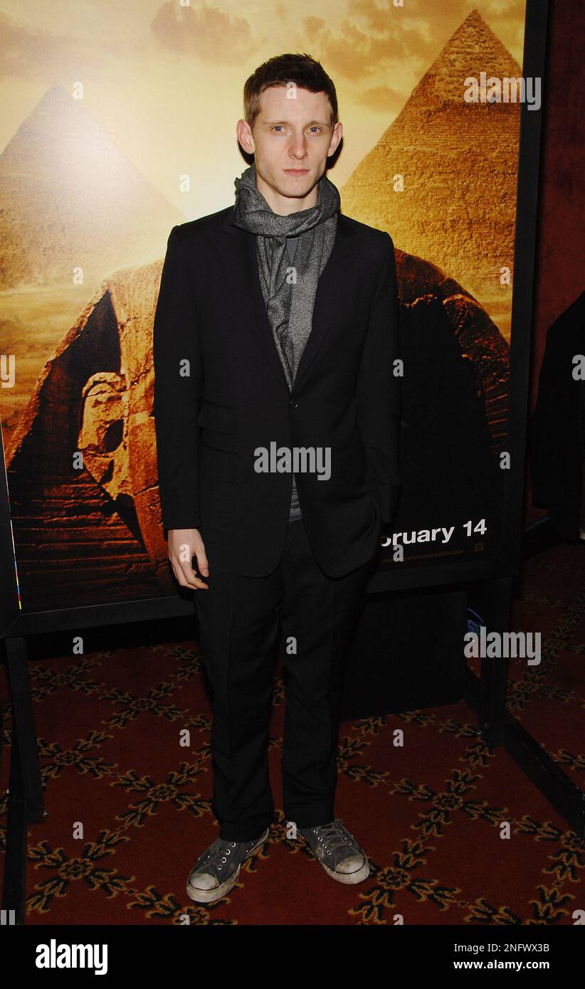 Actor Jamie Bell attends the premiere of "Jumper" at the Ziegfeld ...