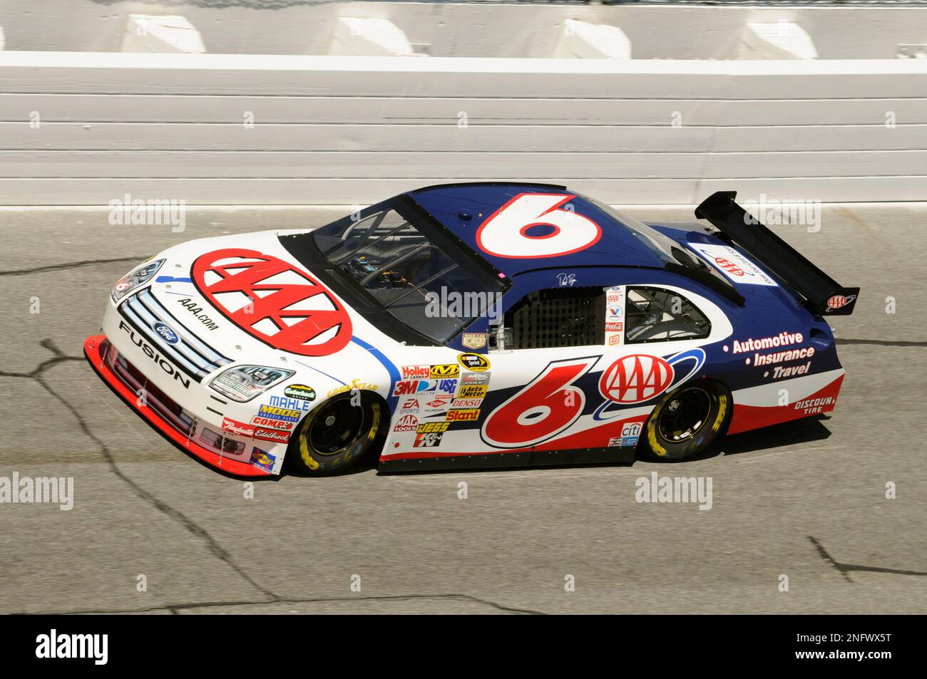NASCAR driver David Ragan during Daytona 500 qualification at the ...