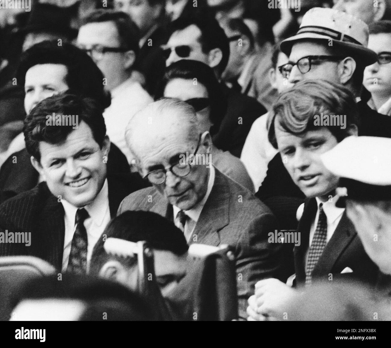 Edward known as Teddy Kennedy joins his father, Joseph Sr. and Robert ...