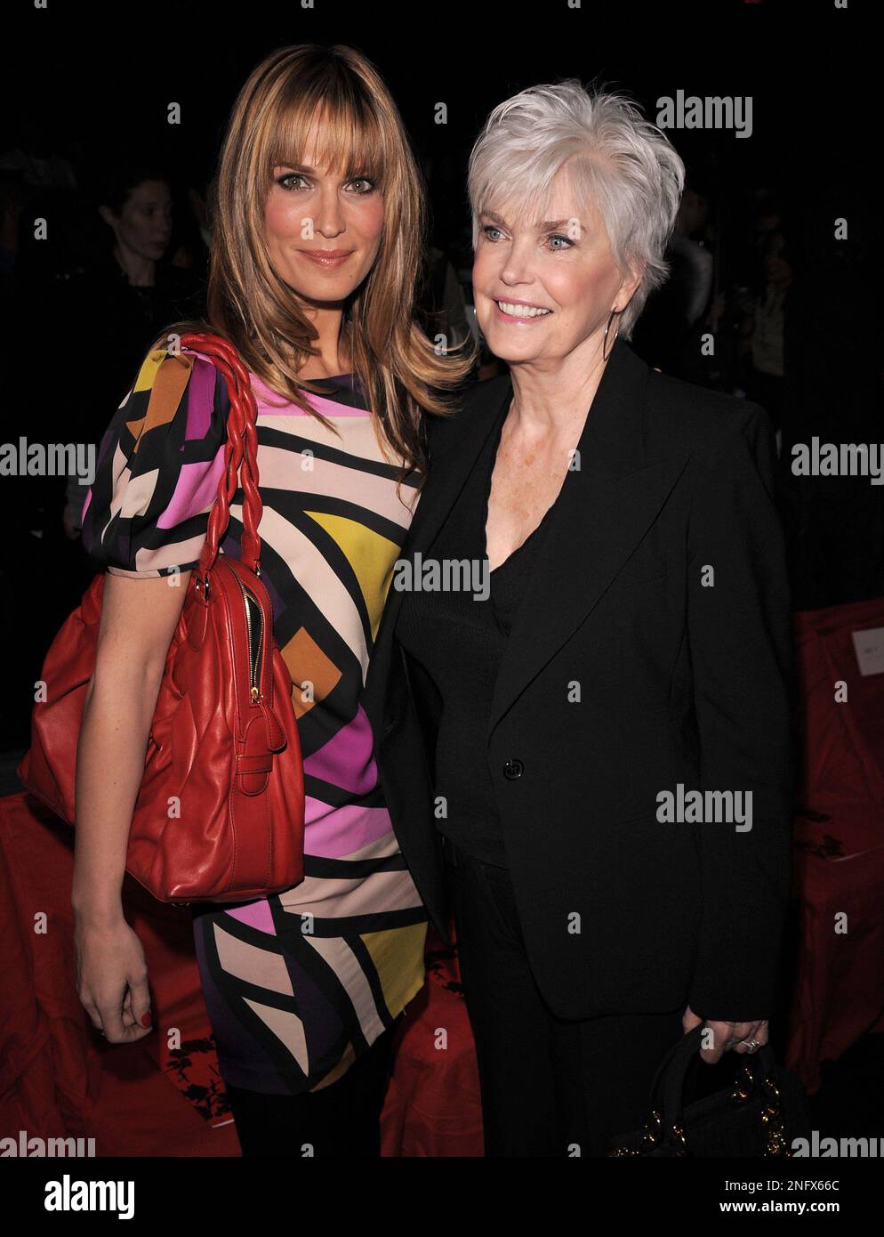 Actress Molly Sims and mother Dorothy Sims attend the Diane Von ...