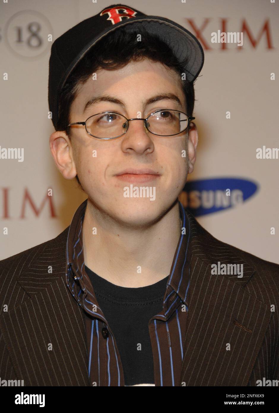 Actor Christopher Mintz-Plasse attends the Maxim Magazine party in ...