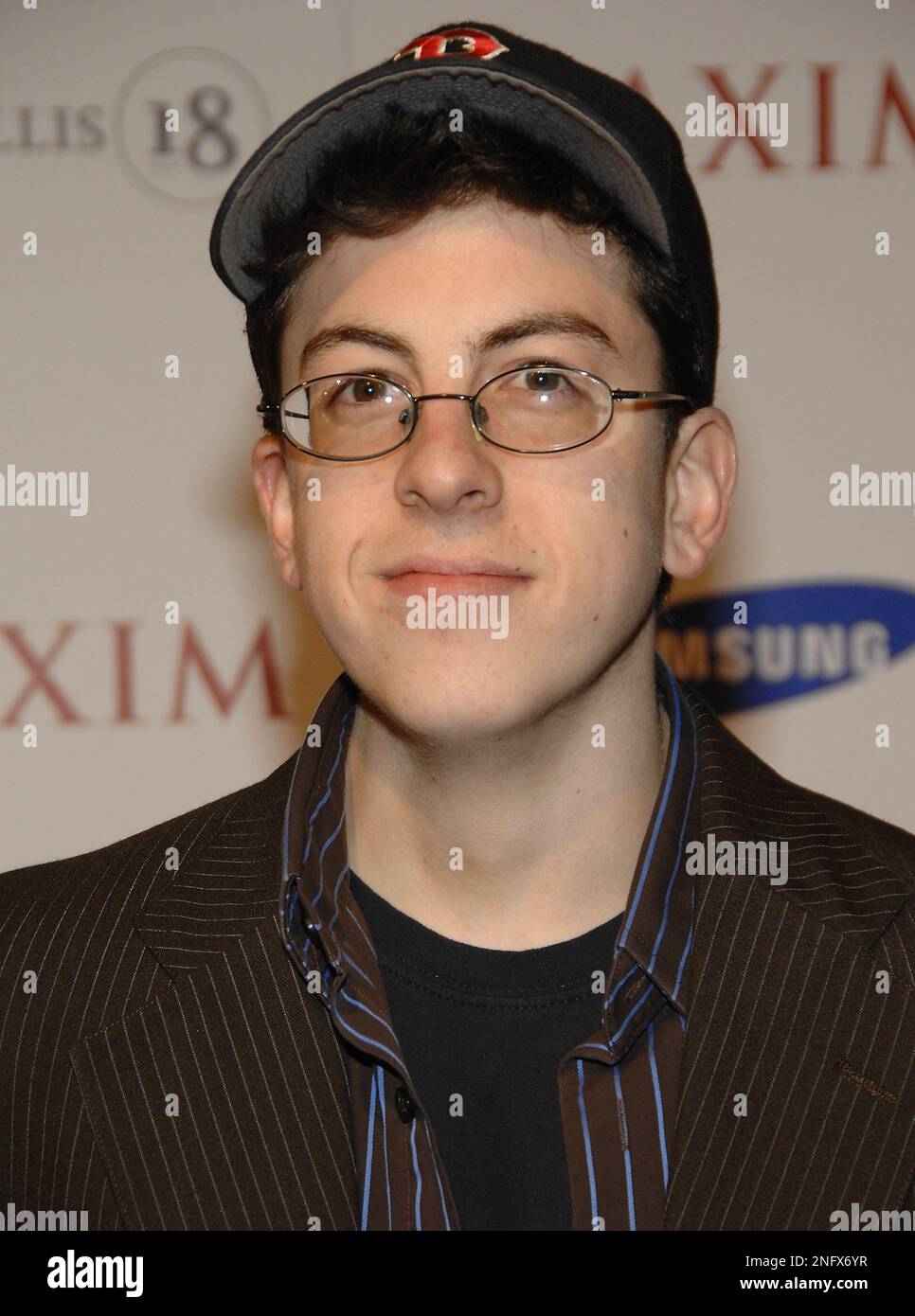 Actor Christopher Mintz-Plasse attends the Maxim Magazine party in ...